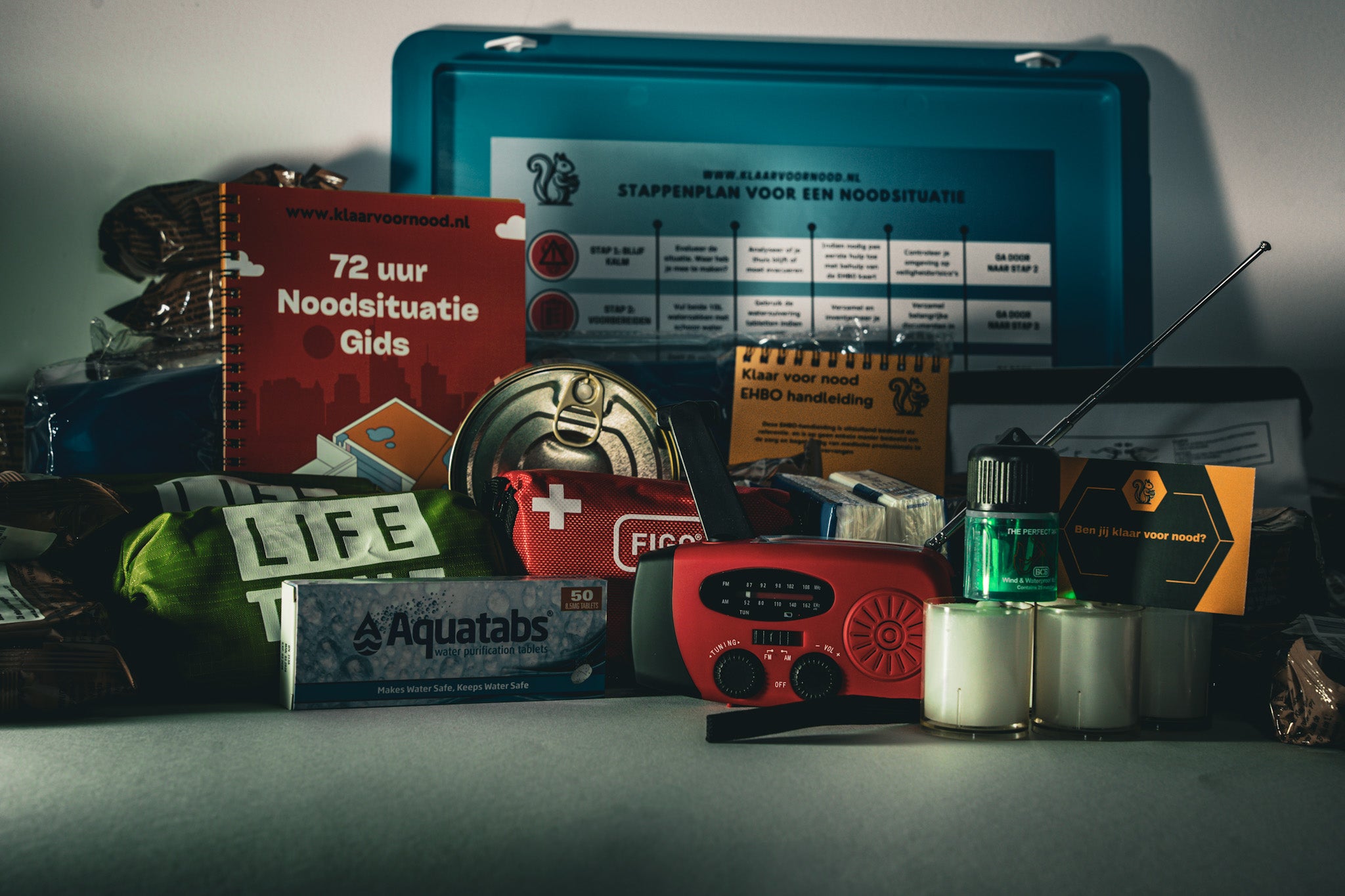 Klaar voor nood - 72 uur noodpakket